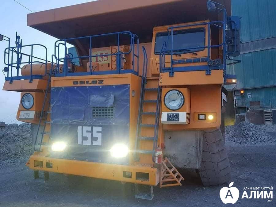 Эрдэнэт үйлдвэр ийн 26 тэрбум 900 саяар авсан хоёр БЕЛАЗ моторгүй иржээ